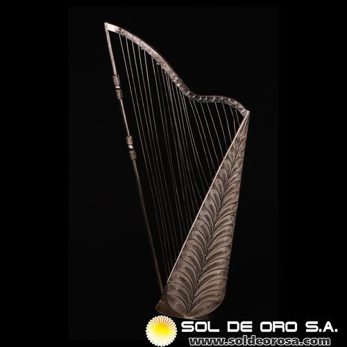 Sol de ORO S.A. - ARPA PARAGUAYA DE PLATA (SILVER 925) - FILIGRANA ...